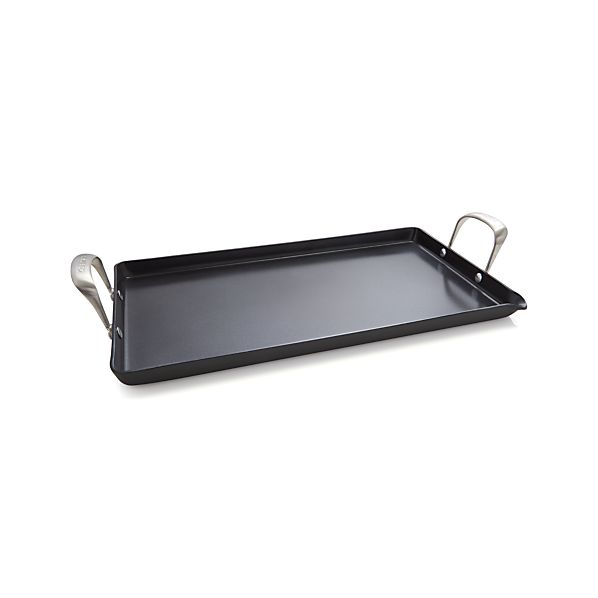 Cuisinart ® Green Gourmet Double Burner Griddle | Crate and Barrel Cuisinart ® Green Gourmet Double Burner Griddle | Crate and Barrel
